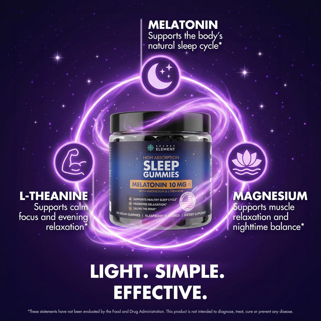 10 mg melatonin gummies for relaxation