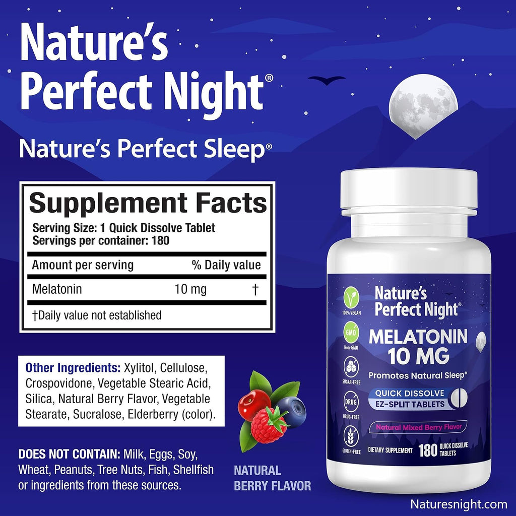 10 mg melatonin sleep aid