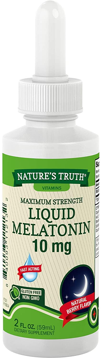10 mg melatonin sleep support supplement