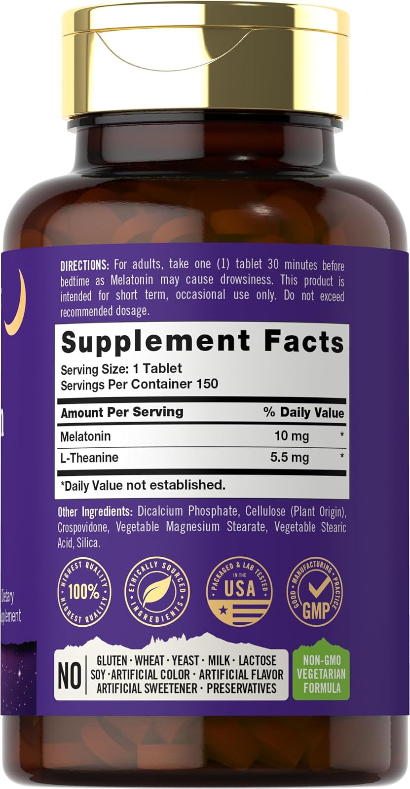 10 mg melatonin tablets for relaxation