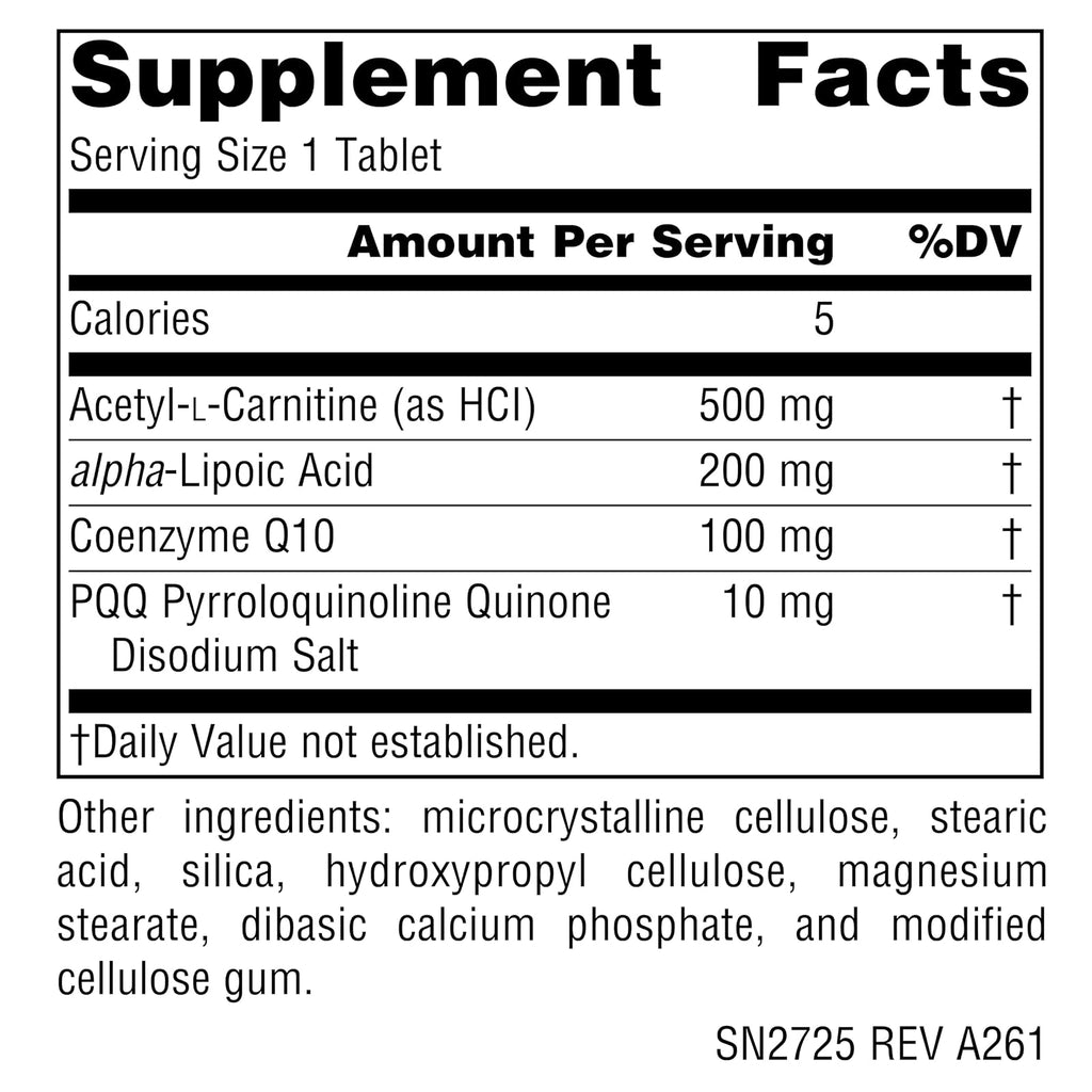 10 mg PQQ for cellular energy