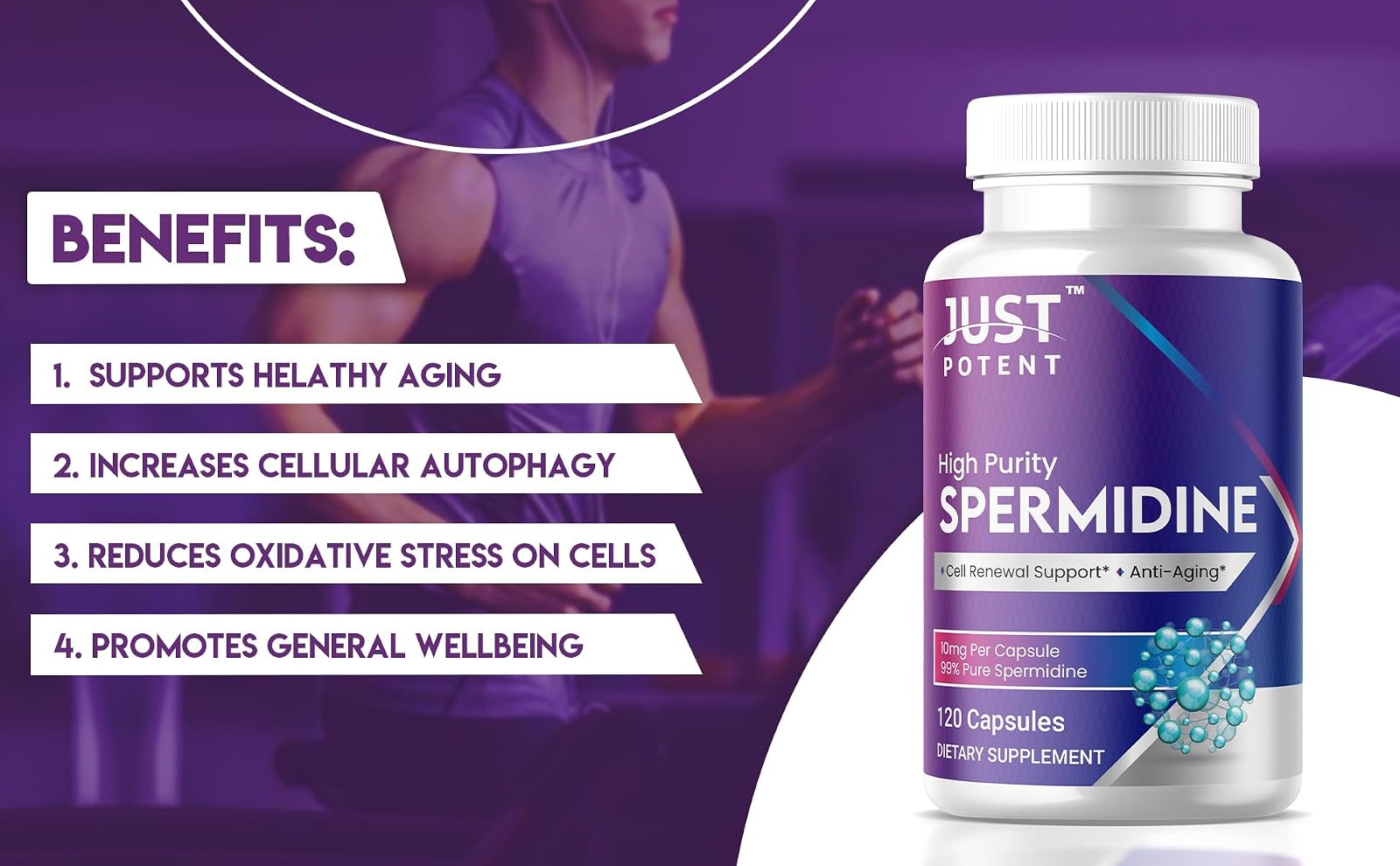 10 mg spermidine multivitamins for health