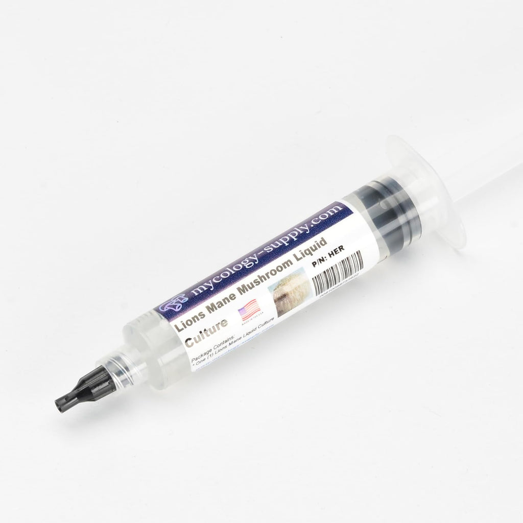 10 ml Lion's Mane mushroom culture