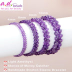 10 mm amethyst bracelet for meditation