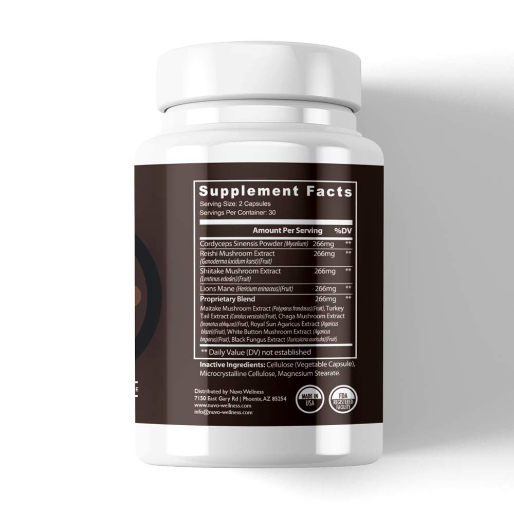 10 mushroom complex for vitality