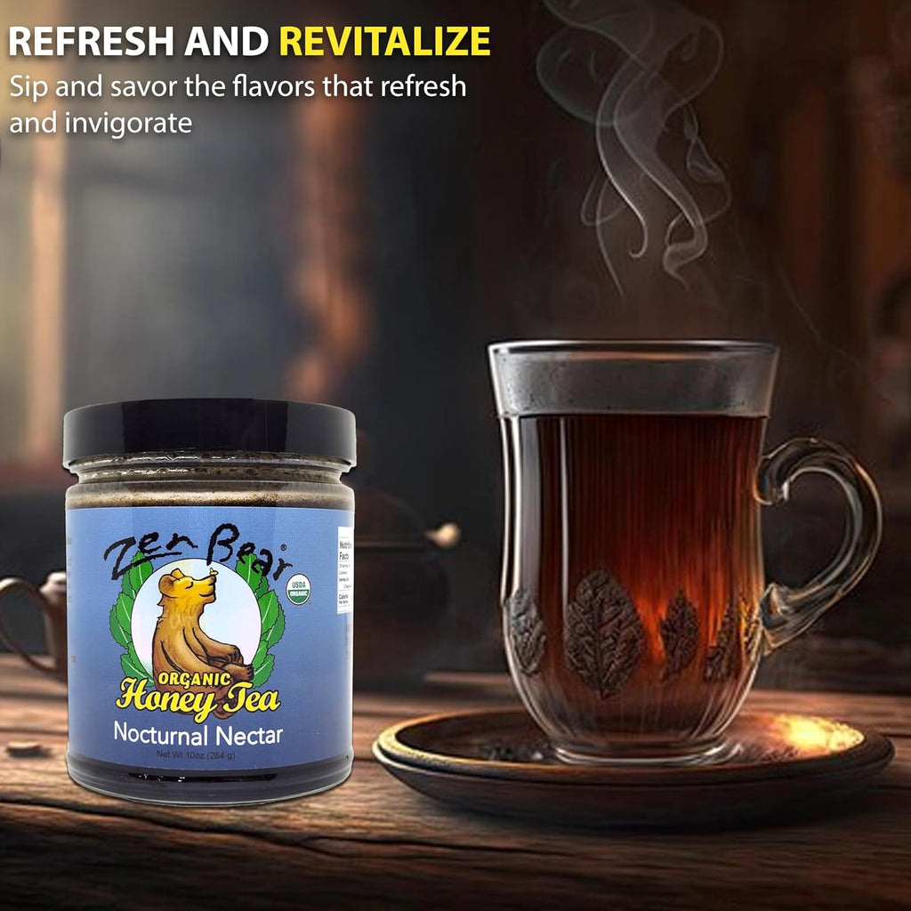 10 oz organic honey tea