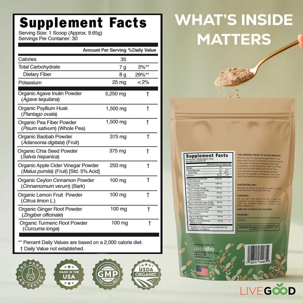 10 oz psyllium husk for gut health