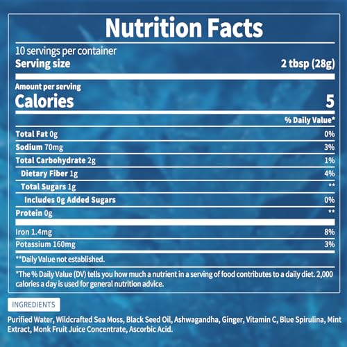 10 oz spirulina superfood gel