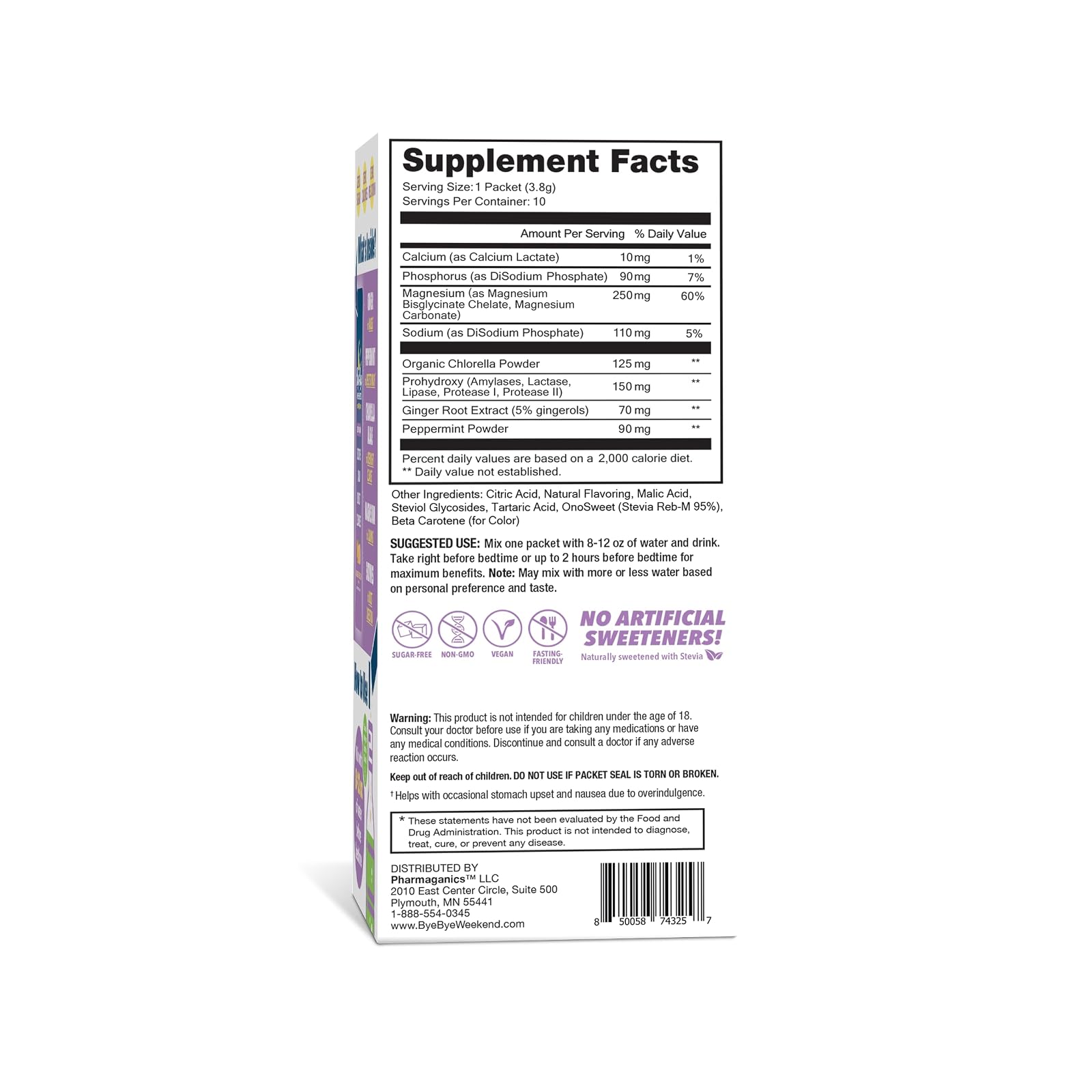 10 packets of PM recovery drink