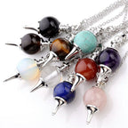 10 piece crystal pendulum set
