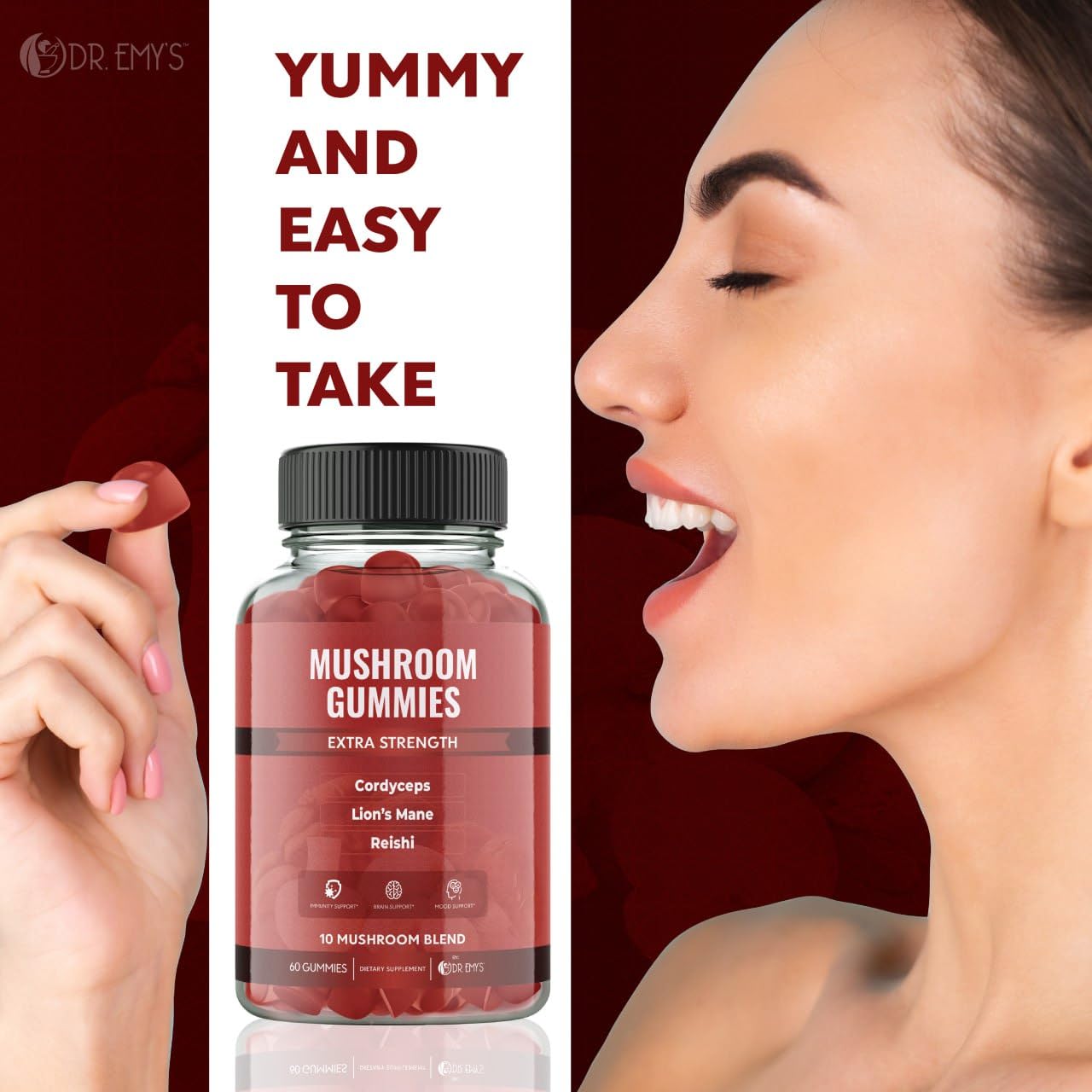 10-plex mushroom blend for vitality