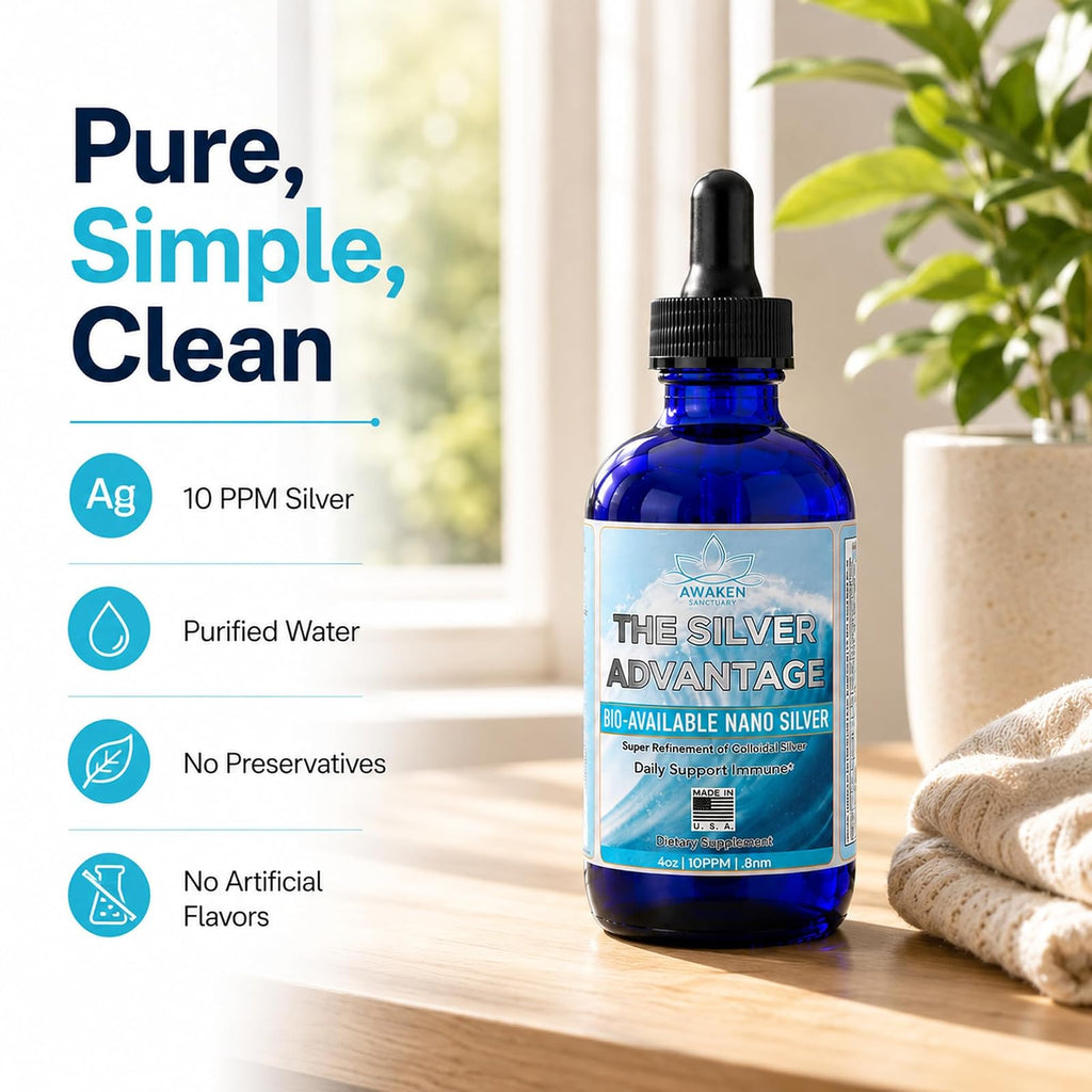 10 PPM colloidal silver for wellness