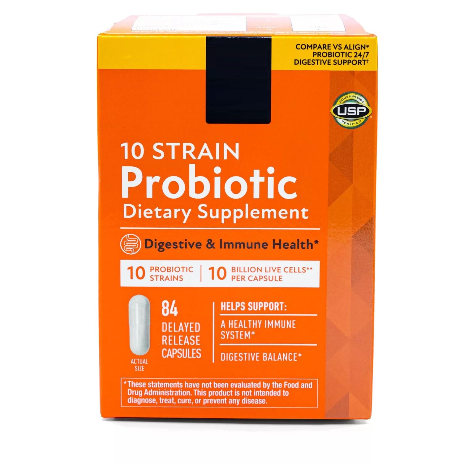 10-strain probiotic digestive support