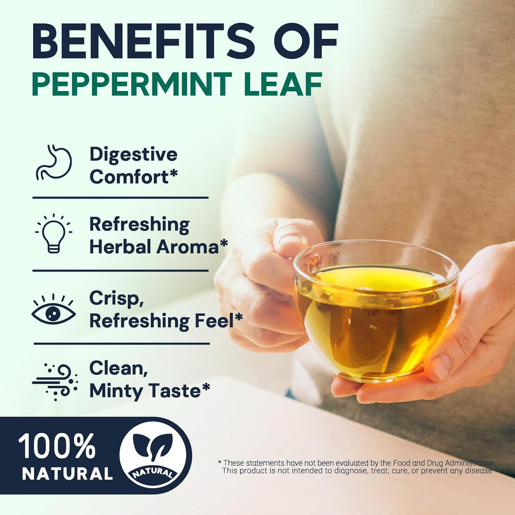 100 bags of Hiihone peppermint tea