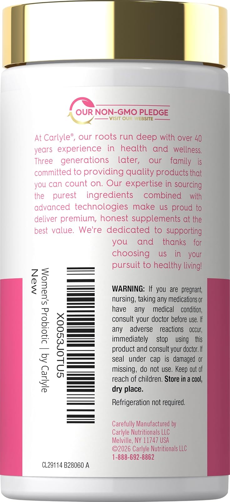 100 billion CFU digestive support