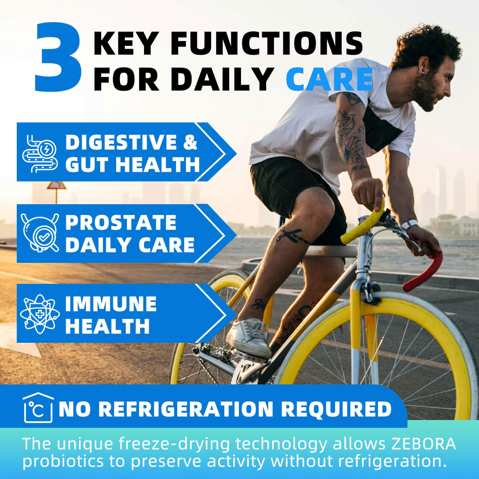 100 billion CFU men's probiotics