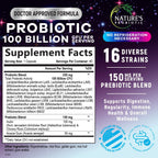 100 billion CFU probiotic capsules