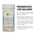 100 billion CFU probiotic capsules