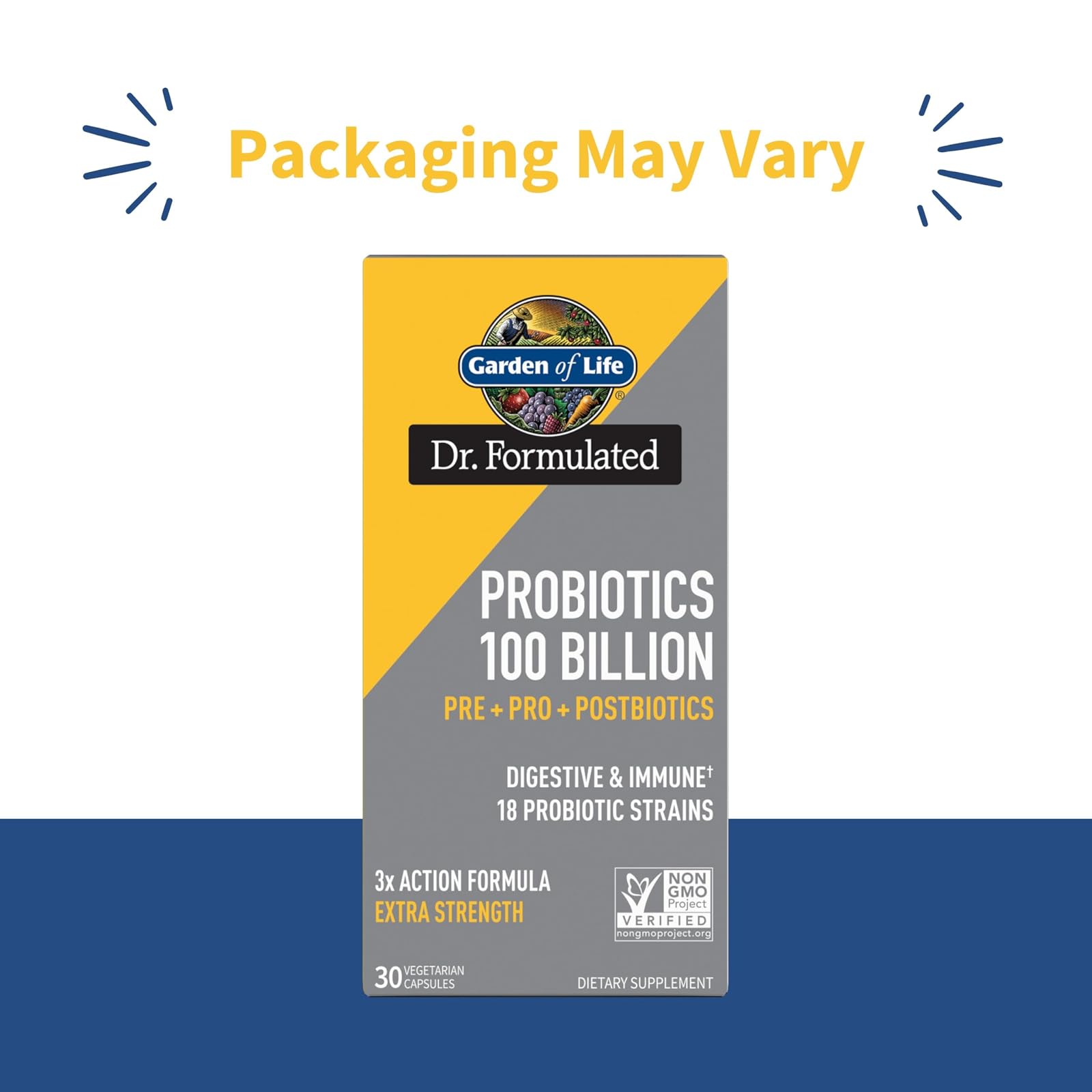 100 billion CFU probiotic capsules