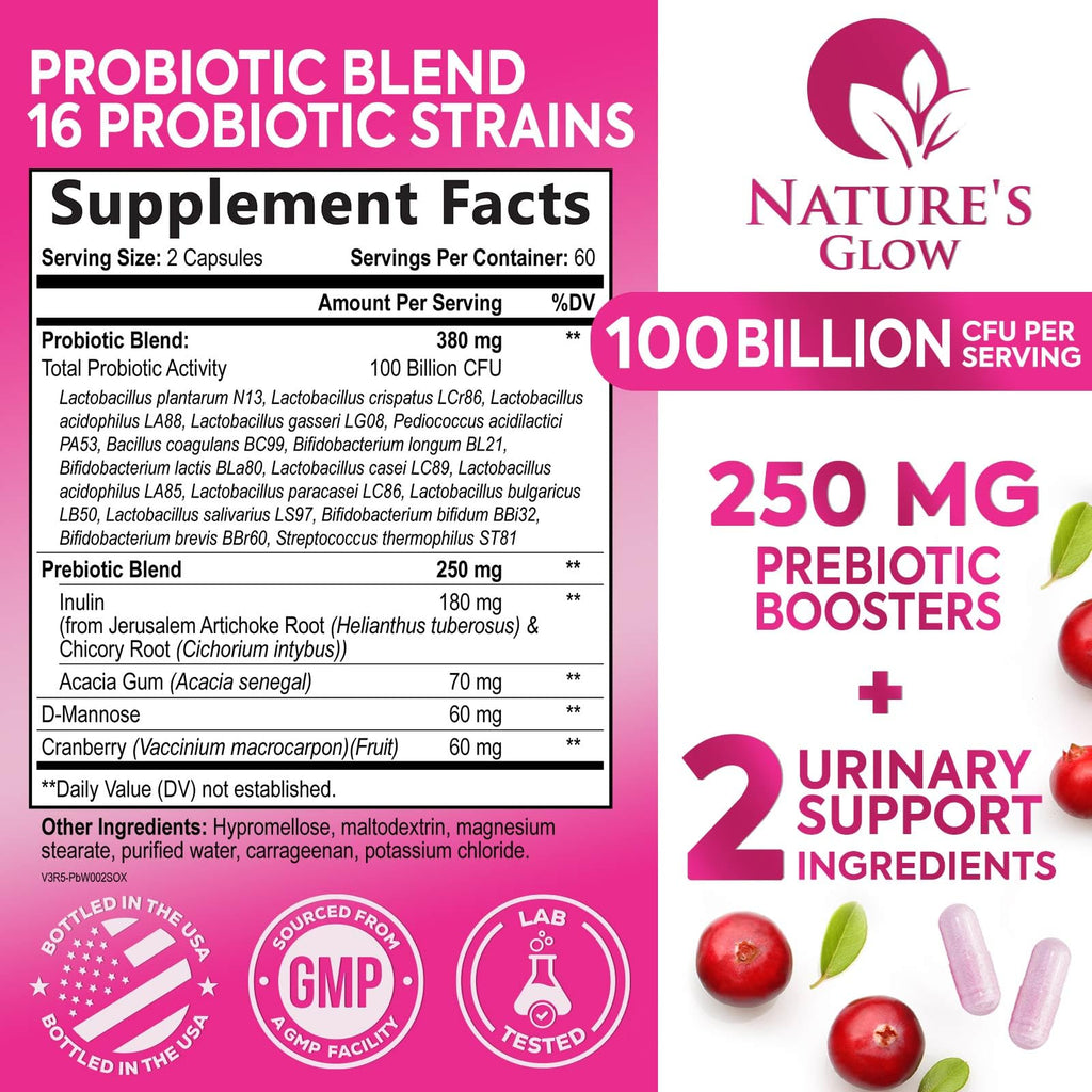 100 billion CFU probiotic capsules