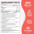 100 billion CFU probiotic powder packets