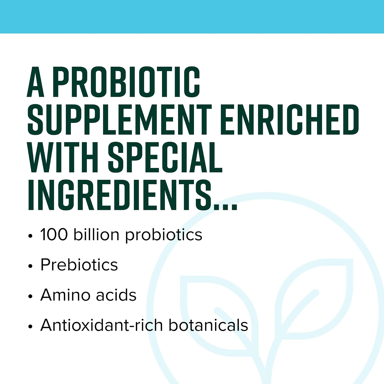 100 billion CFU probiotic powder