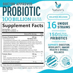 100 billion CFU probiotics capsules