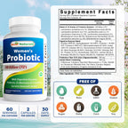 100 billion CFU probiotics capsules