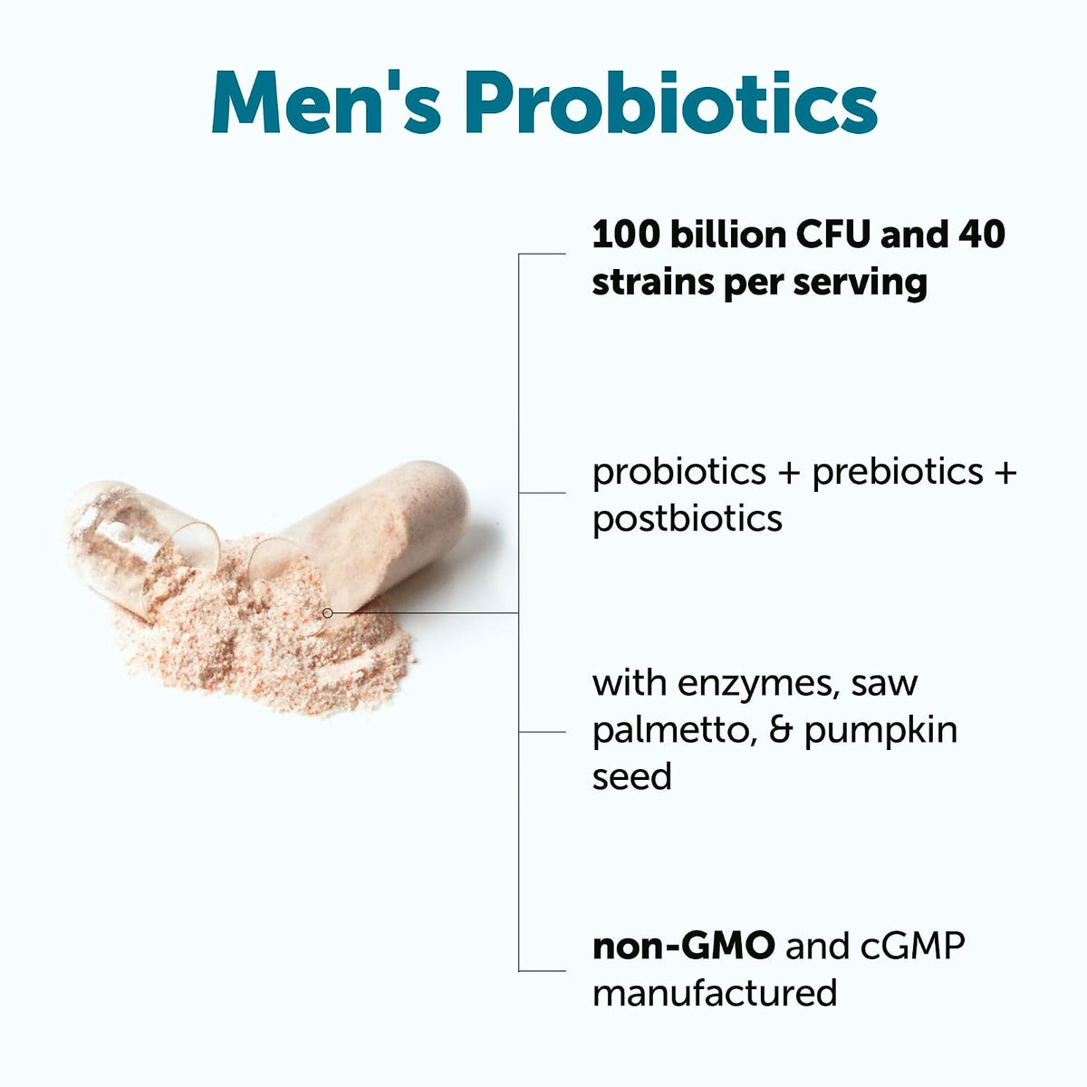 100 billion CFU vegetarian capsules