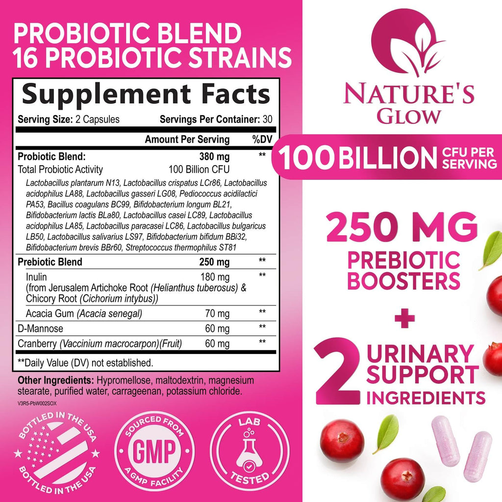 100 billion CFU women's probiotics