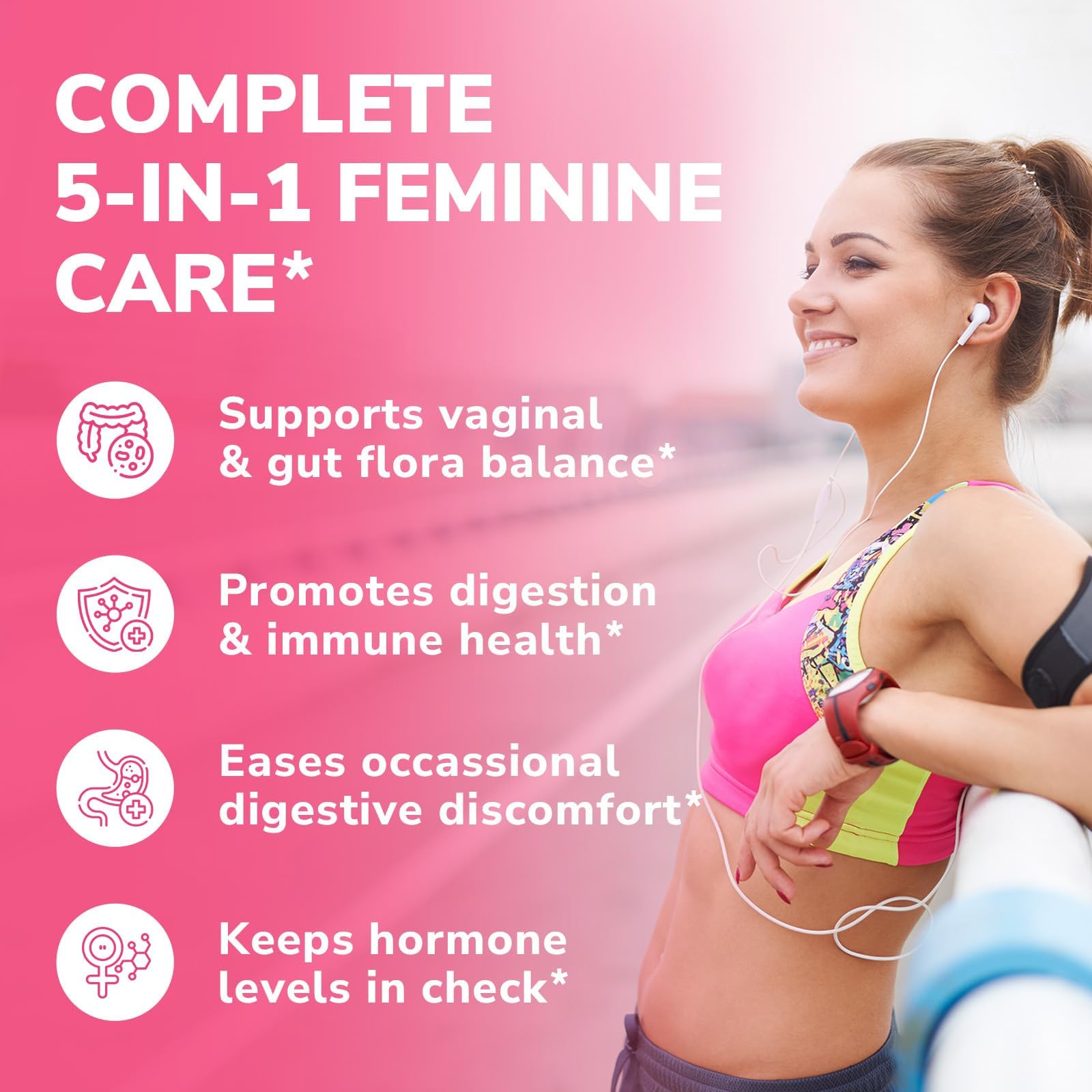 100 billion CFU women's probiotics