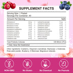 100 billion CFUs probiotic supplement