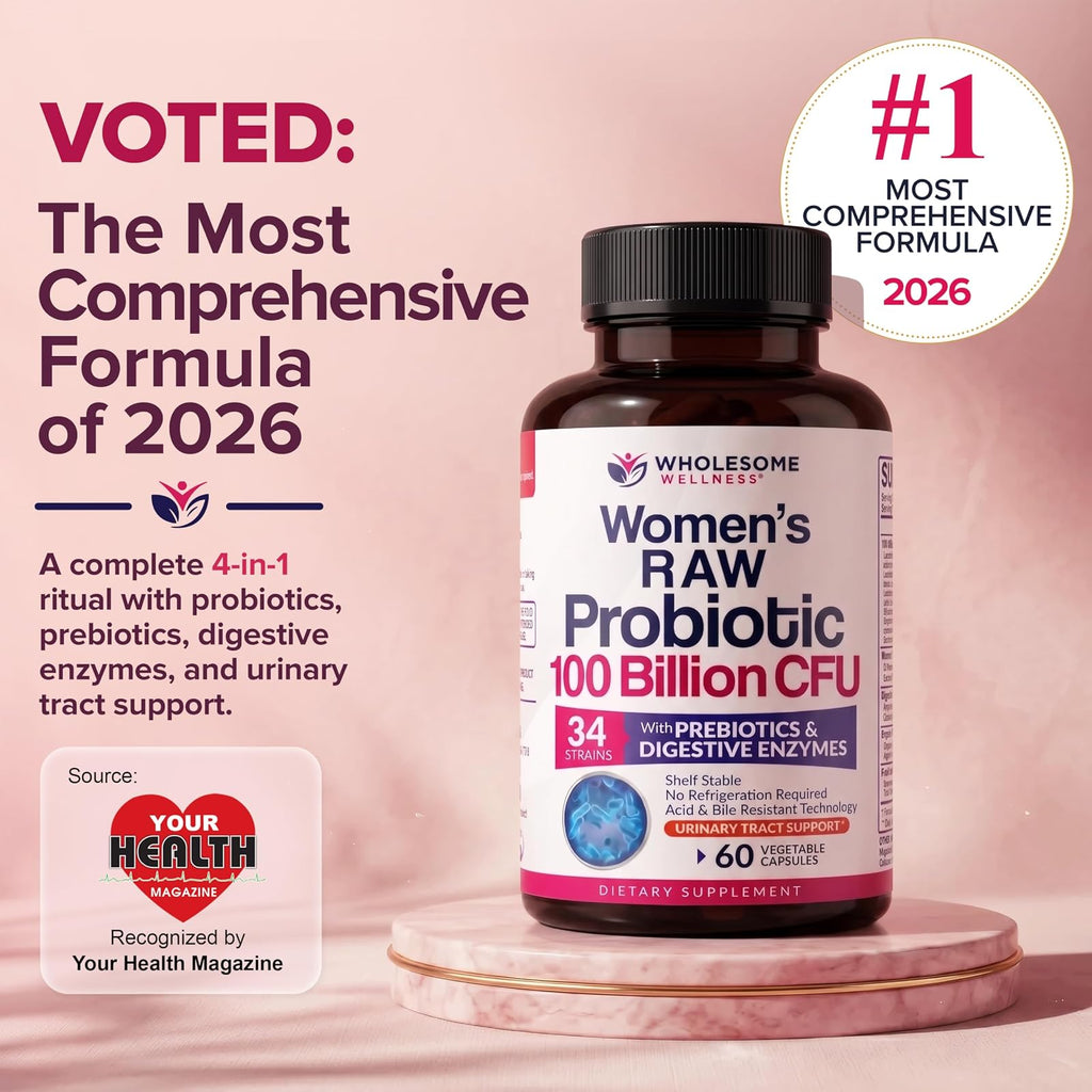 100 billion CFUs women's probiotics