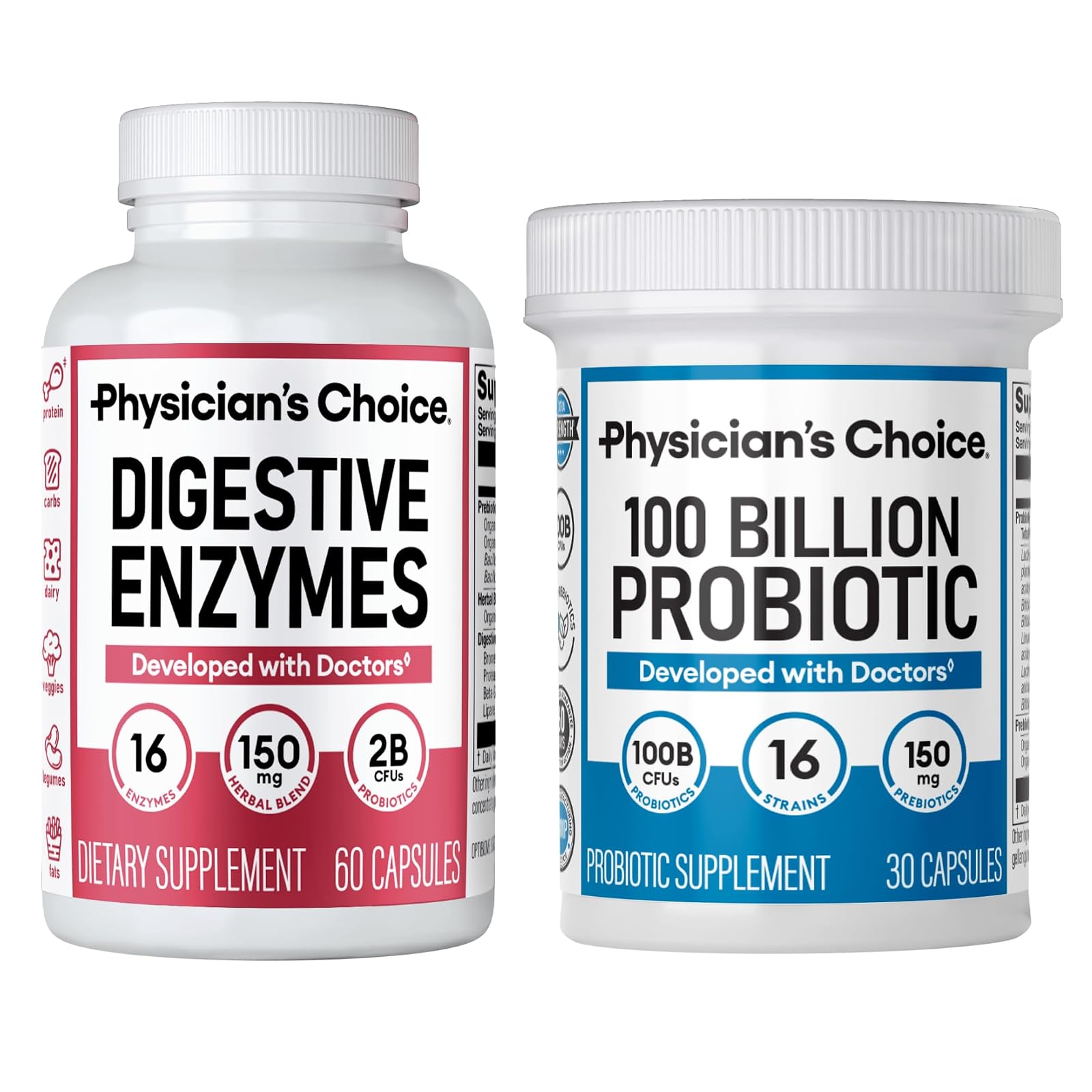 100 billion probiotics for digestive health
