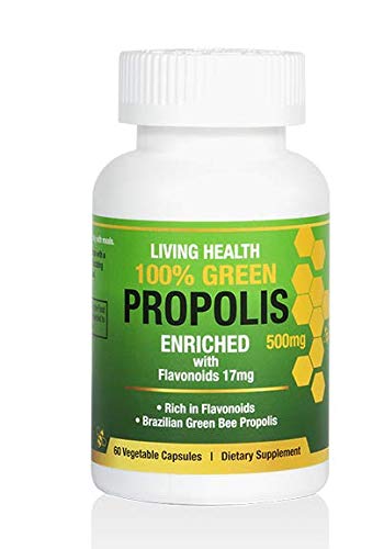 100% Brazilian Green Propolis immune support capsules