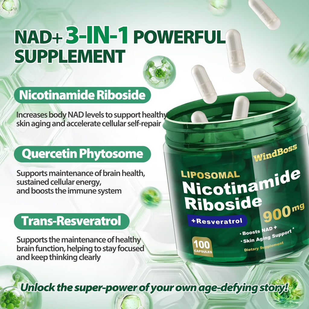 100 capsules for daily antioxidant support