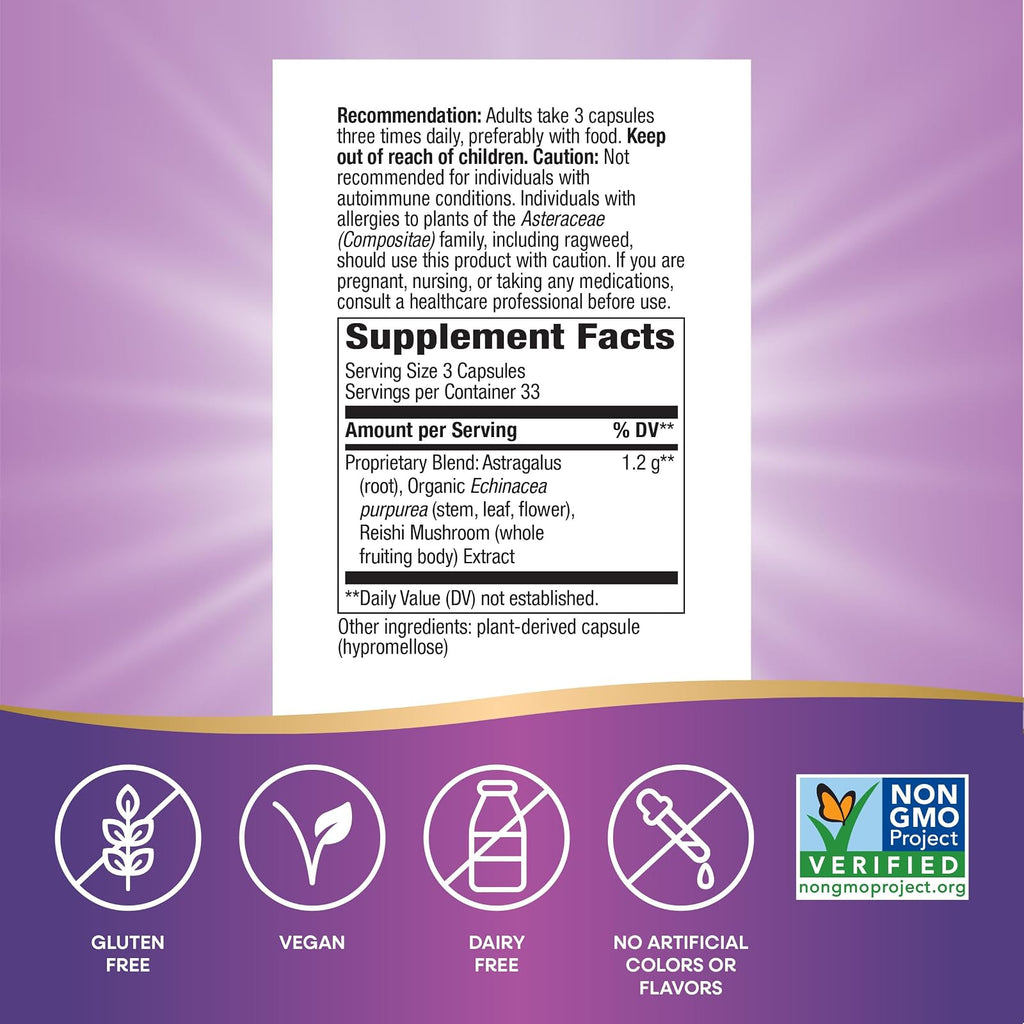 100 capsules for daily vitality