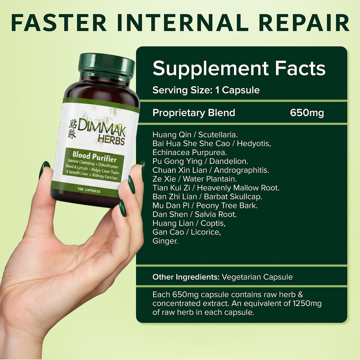 100 capsules for daily wellness