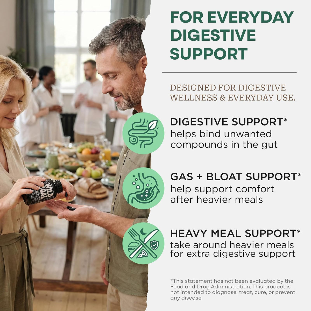 100 capsules for digestive health