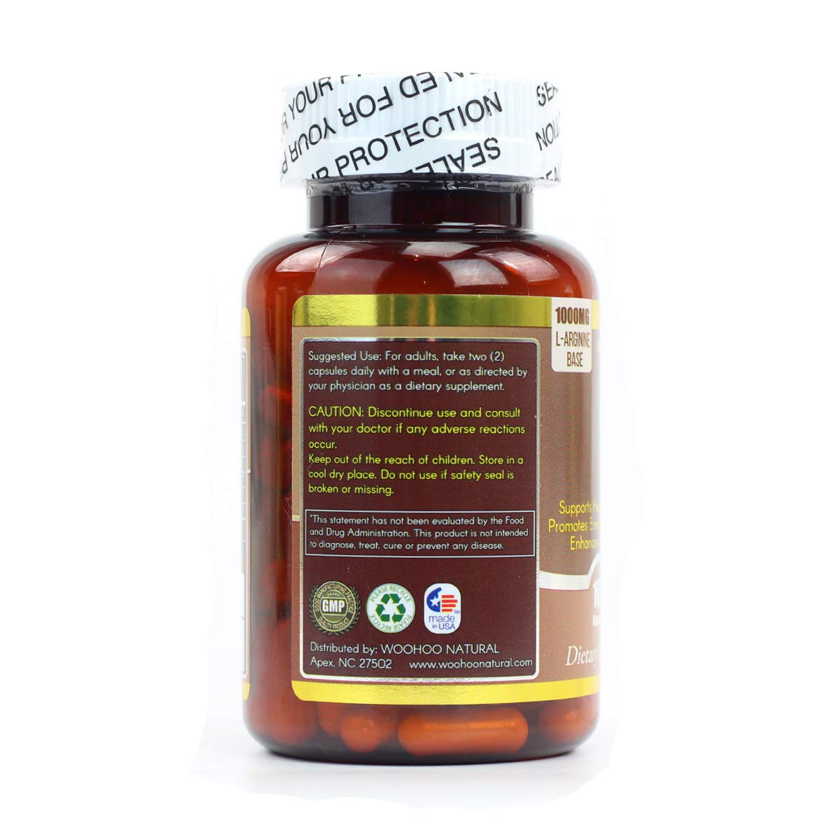 100 capsules for enhanced workout performance
