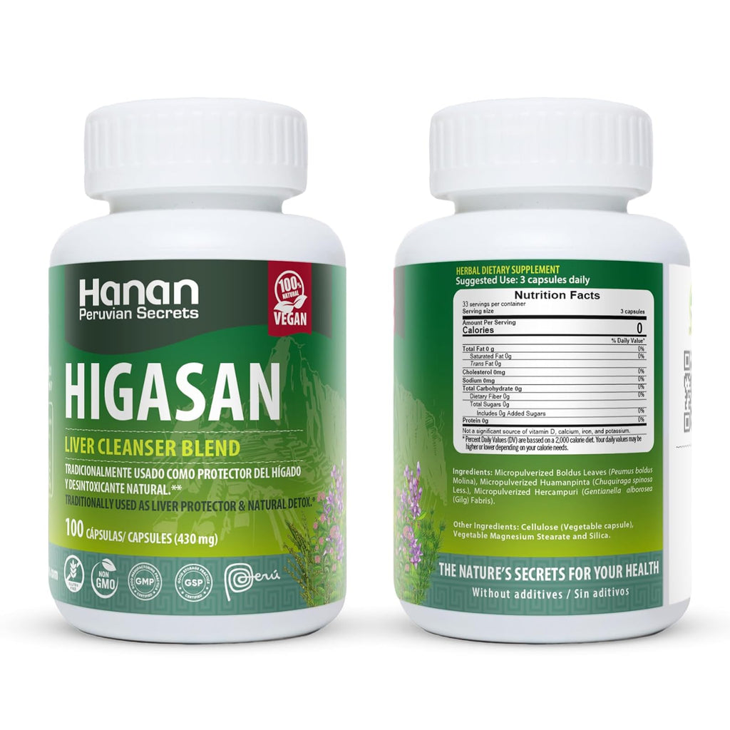 100 capsules for liver health
