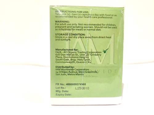 100 capsules for long-lasting supply