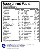 100 capsules for mental clarity