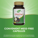 100 capsules of activated charcoal