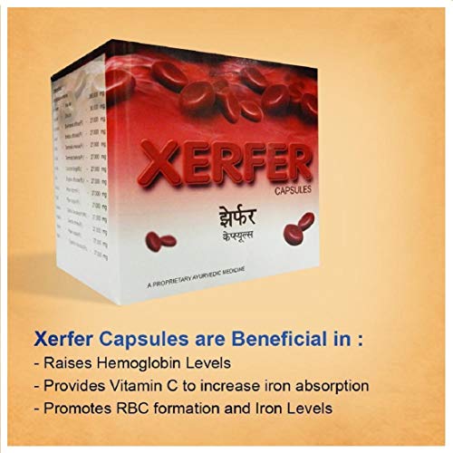 100 capsules of AVN Xerfer iron