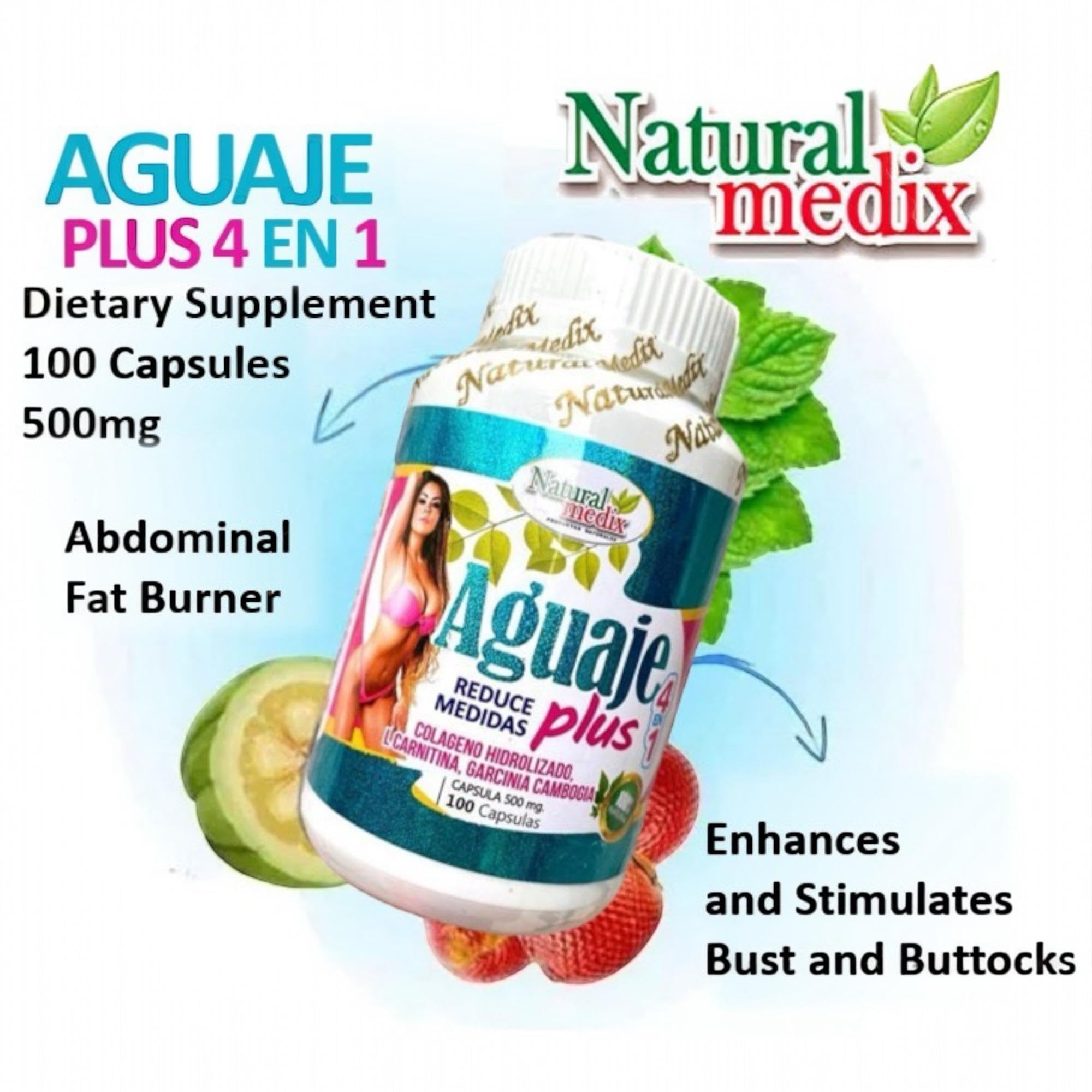 100 capsules of blended nutrients