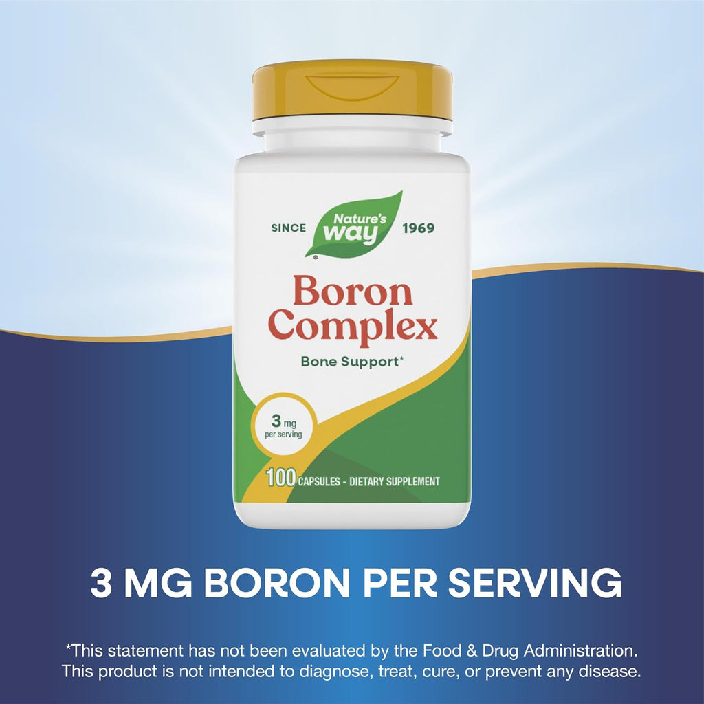 100 capsules of Boron Complex