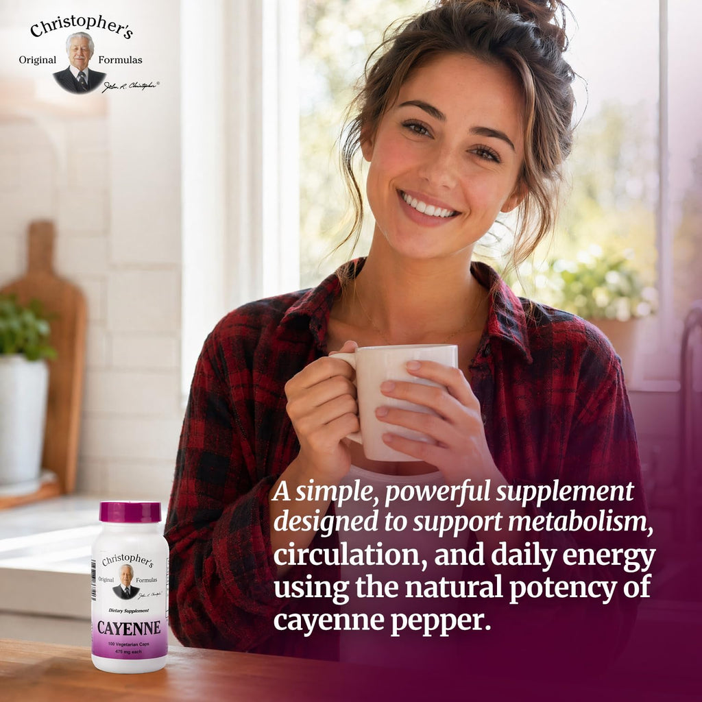 100 capsules of cayenne goodness