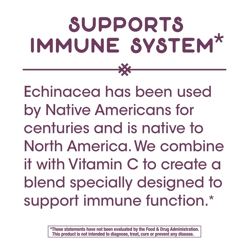 100 capsules of echinacea goodness
