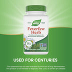 100 capsules of Feverfew benefits